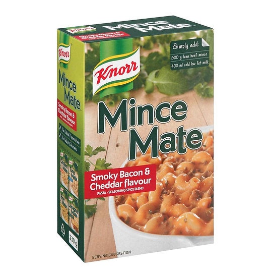 Knorr Mince Mate - Smokey Bacon & Cheddar | SAinSA Pty Ltd